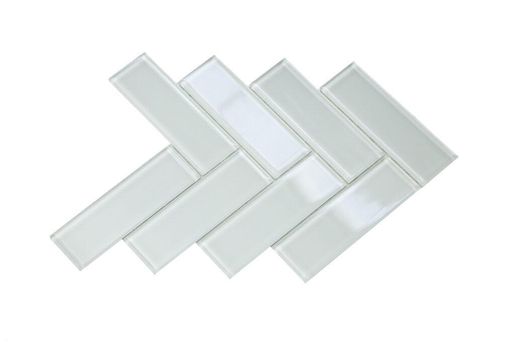 Nooi Deco Glass Zig Blanco Puro