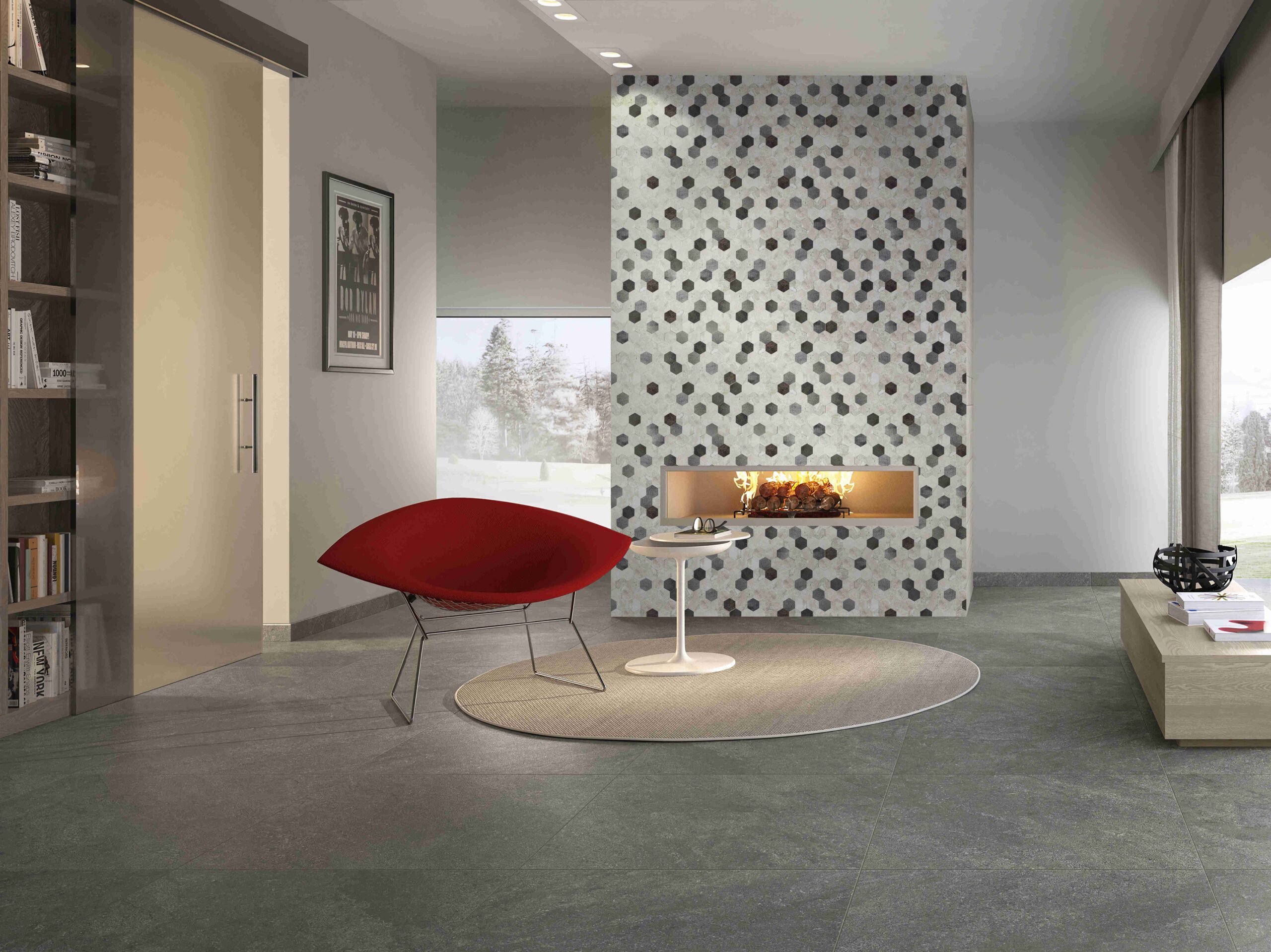 Nooi Deco Peel and stick Hexagon Mahov
