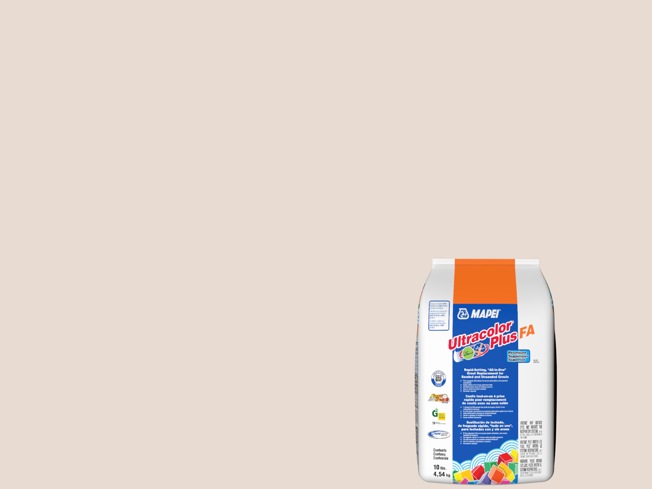 Ultracolor grout Honey Butter